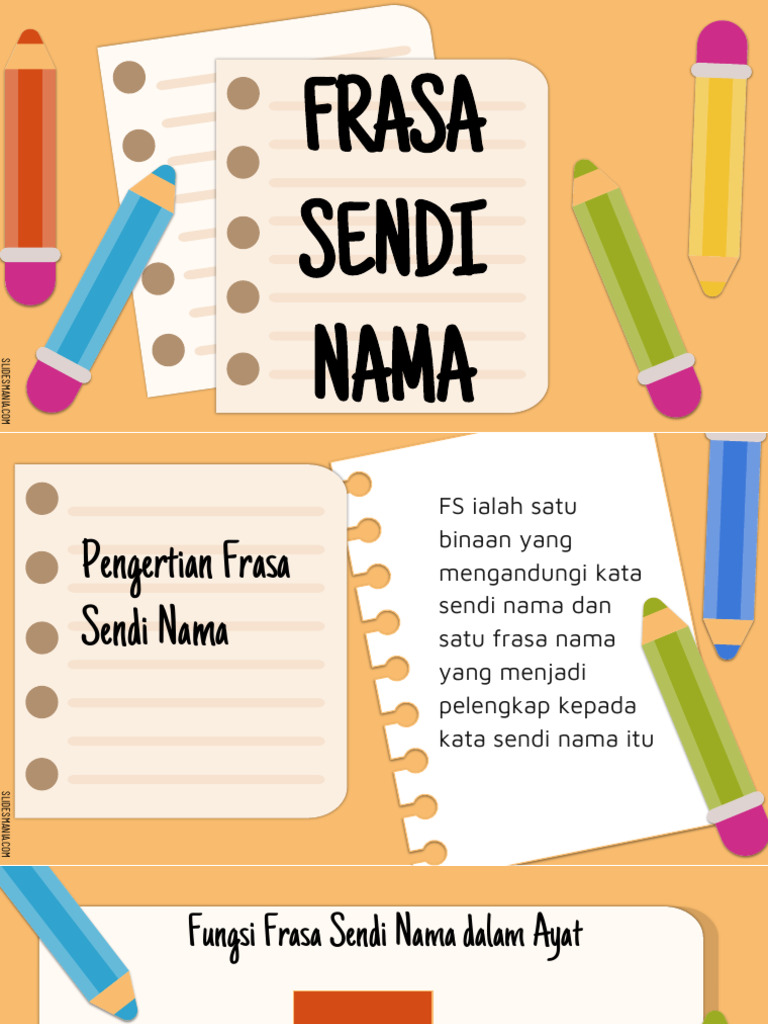Pengertian dan Fungsi Frasa Sendi Nama | PDF