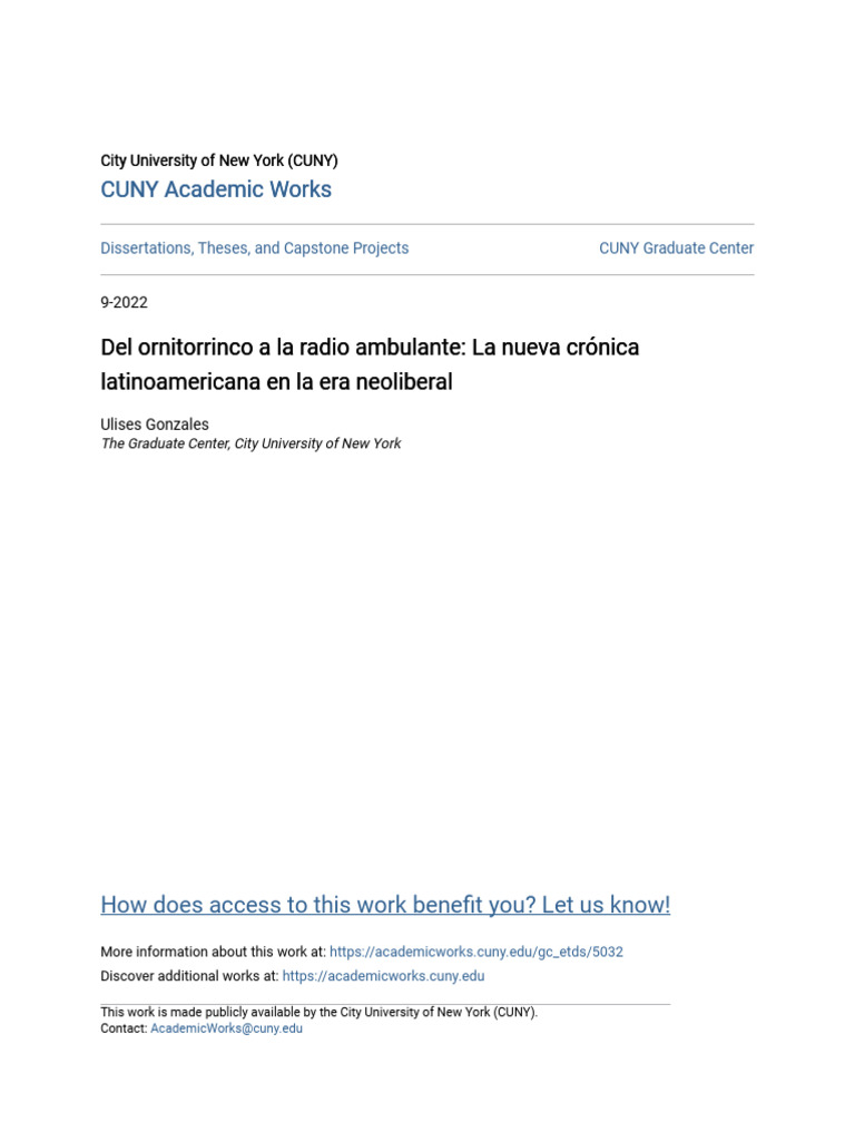 Del Ornitorrinco A La Radio Ambulante - La Nueva Crónica Latinoame ...
