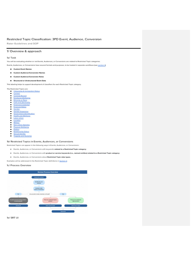 3PD Event, Audience, Conversion Classification - 2025.02.19 | PDF