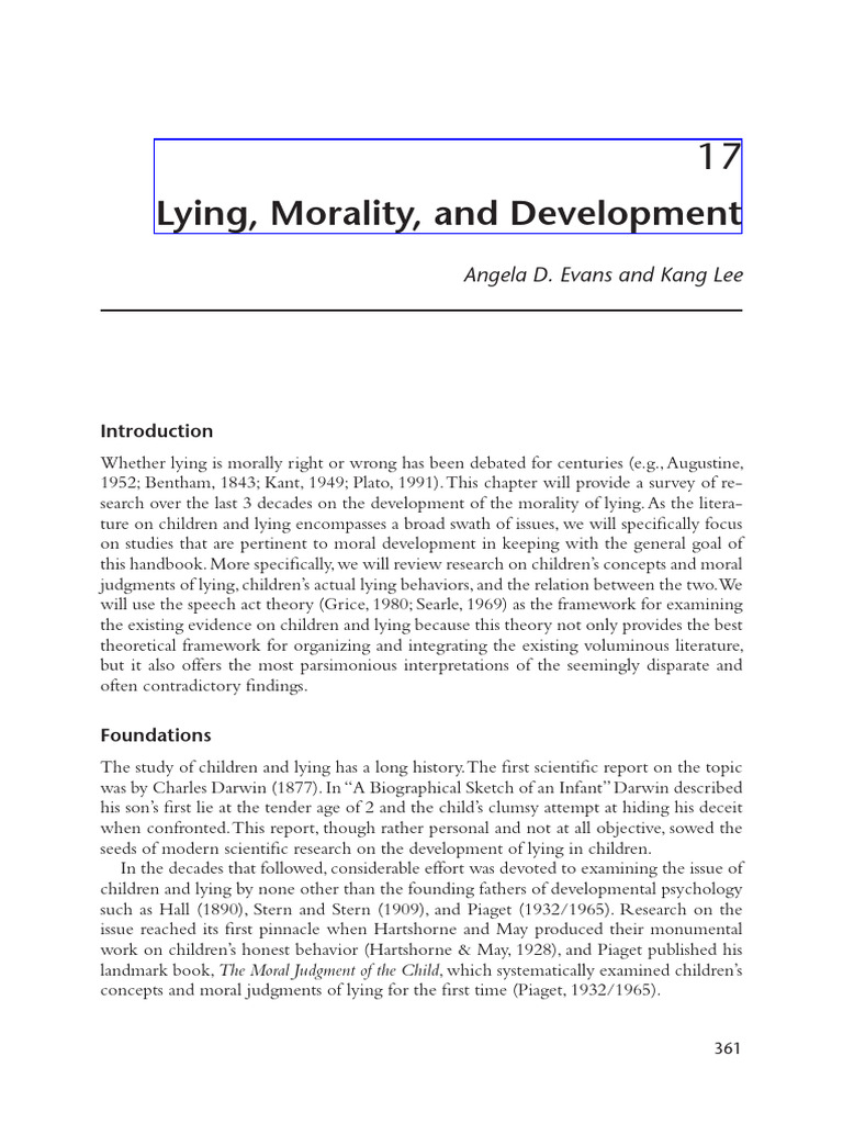 Handbook of Moral Development (Melanie Killen, Judith G. Smetana ...