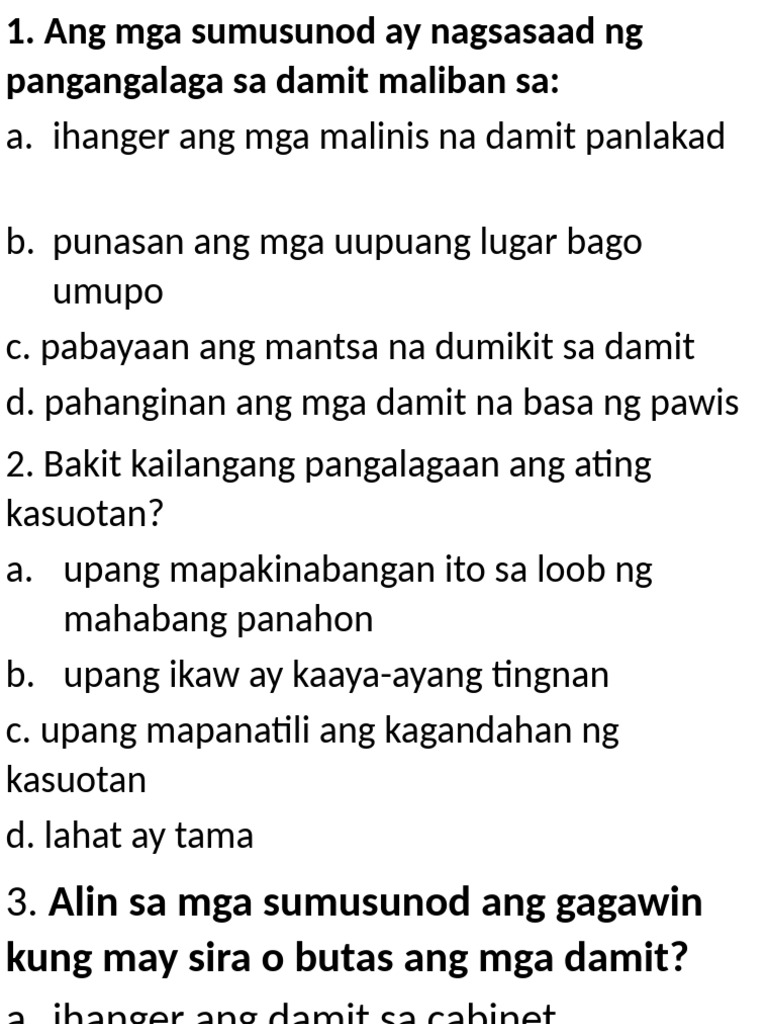 Test Epp Damit | PDF