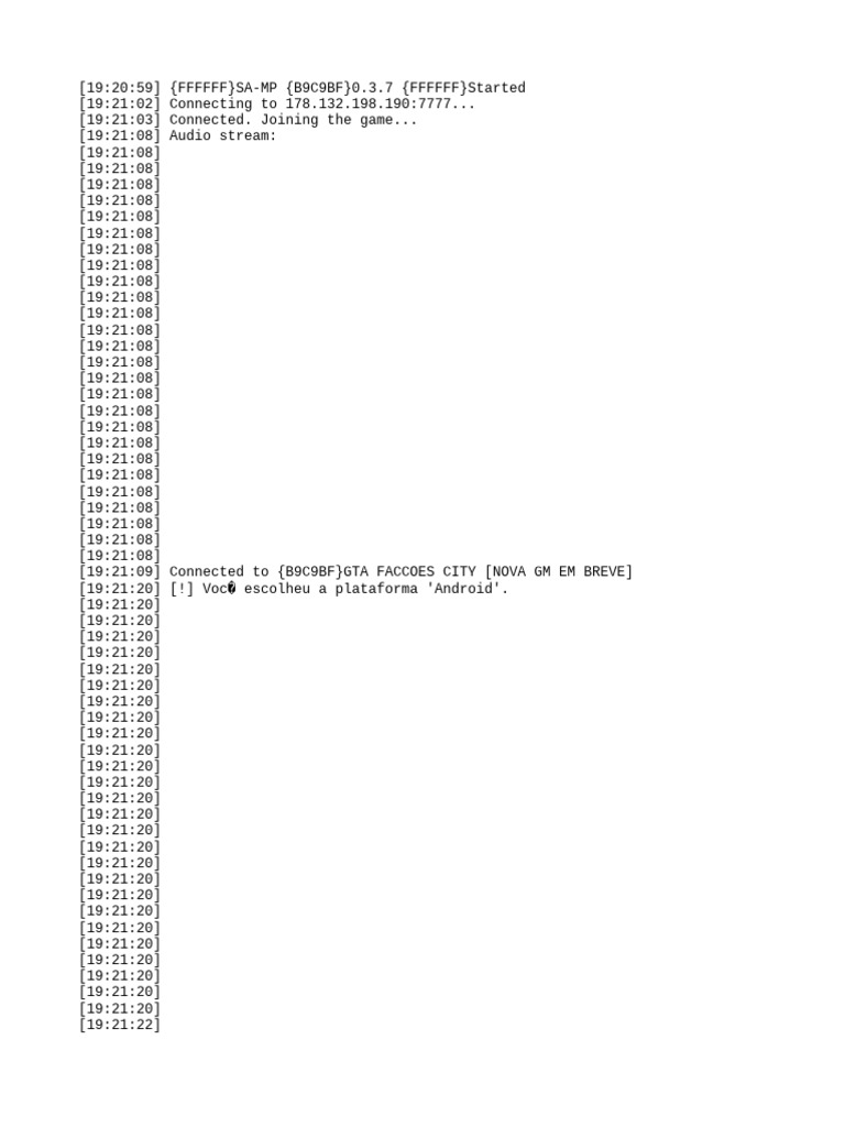 Chat Log | PDF