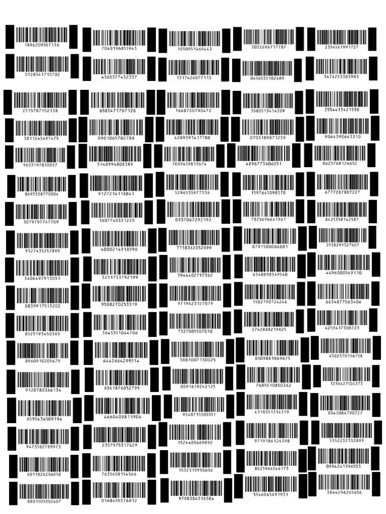 Codigos de Barras | PDF