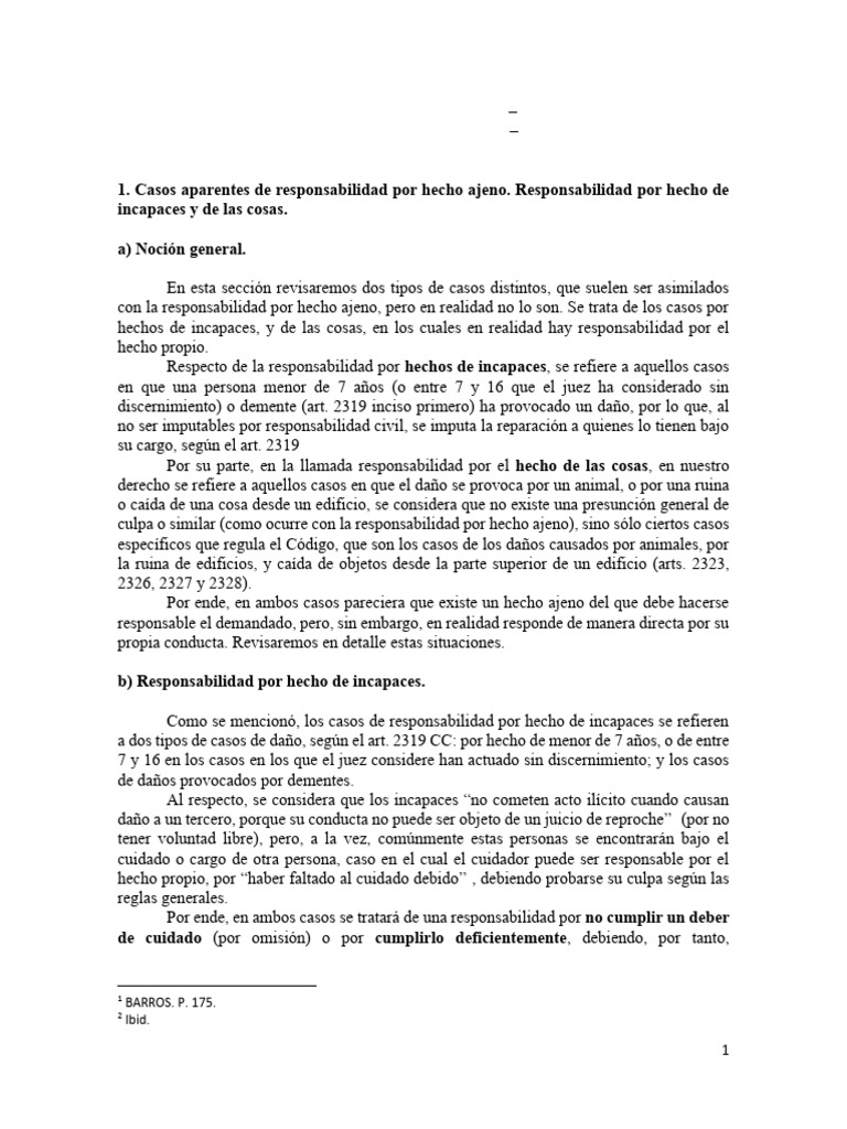 Apunte 13 - Civil IV | PDF | Justicia | Crimen y violencia