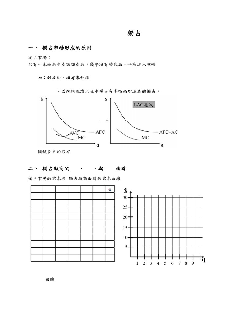 Chapter09 獨占 | PDF
