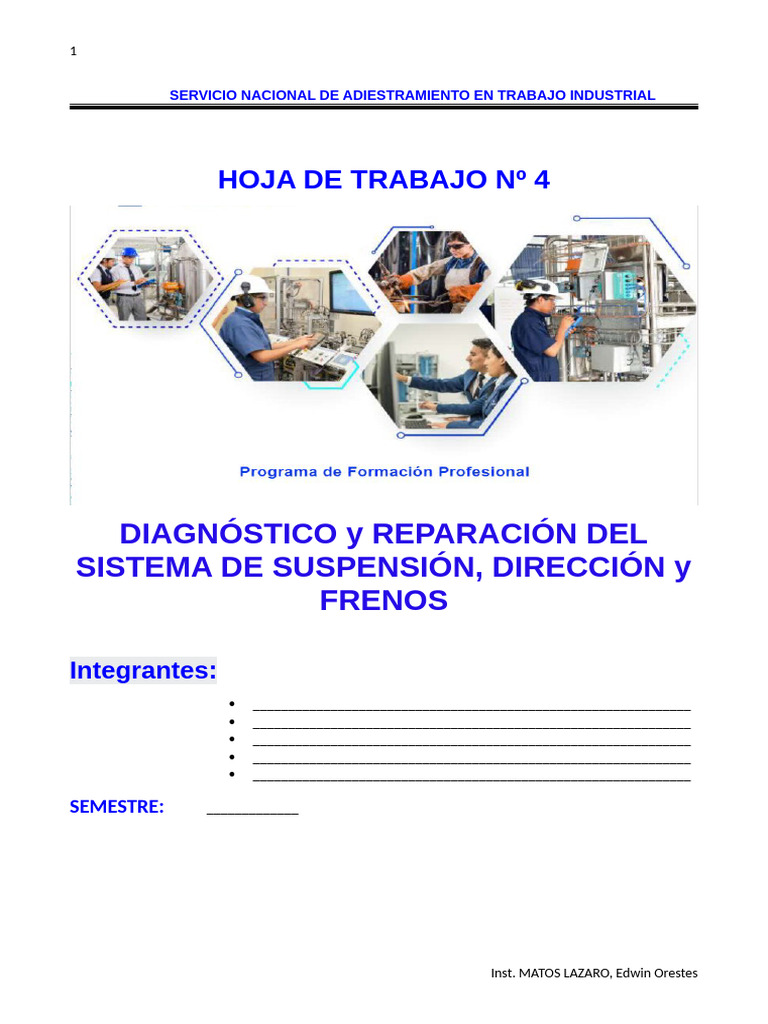 4 - PRACT - Alinear El Sistema de Dirección | PDF