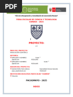 Esquema para El Proyecto de EUREKA | PDF | Science