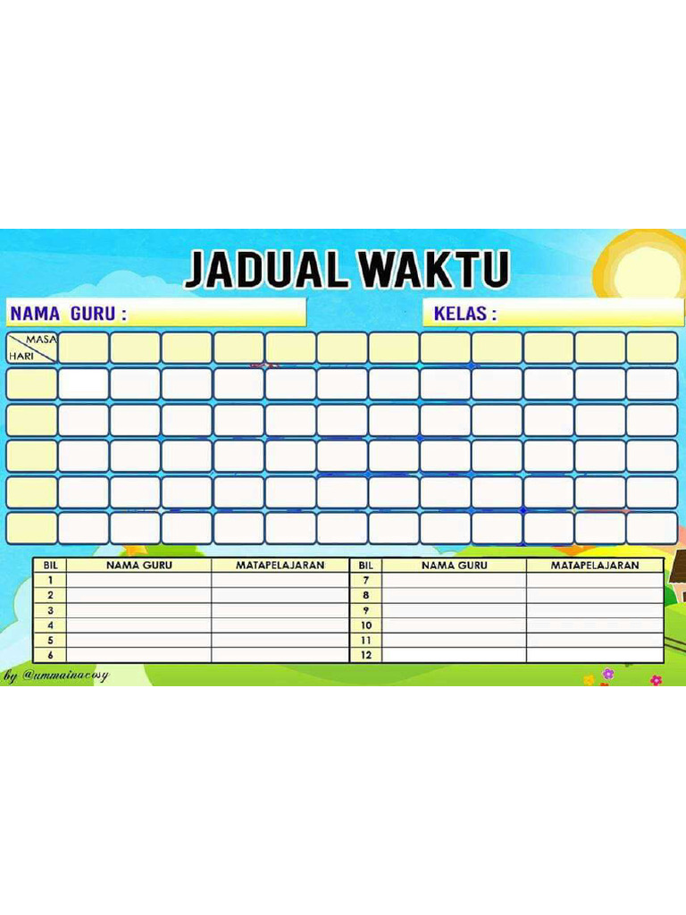 Jadwal | PDF