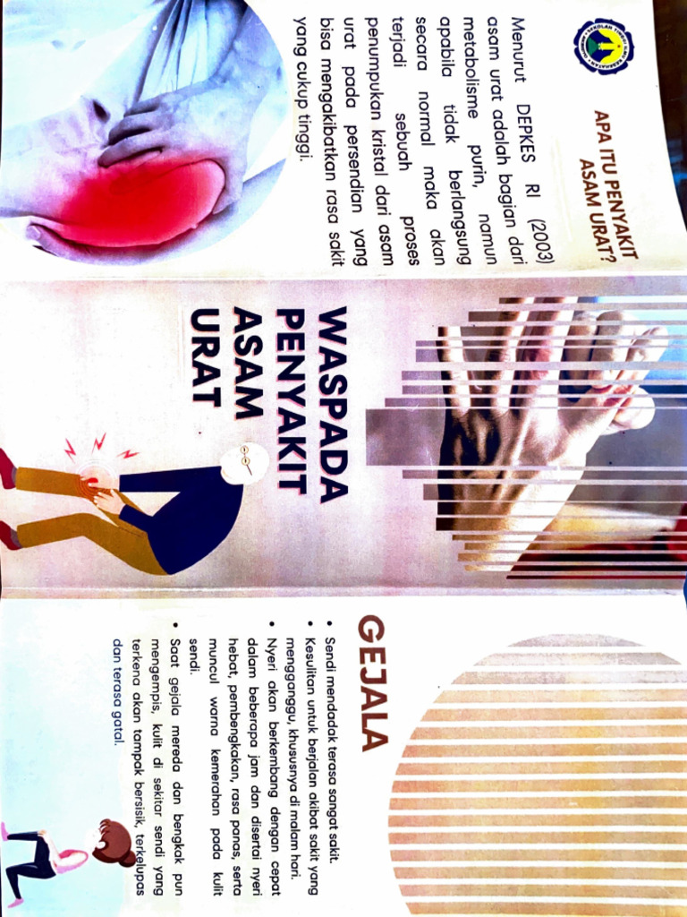 Brosur Asam Urat Keg Pengabdian | PDF