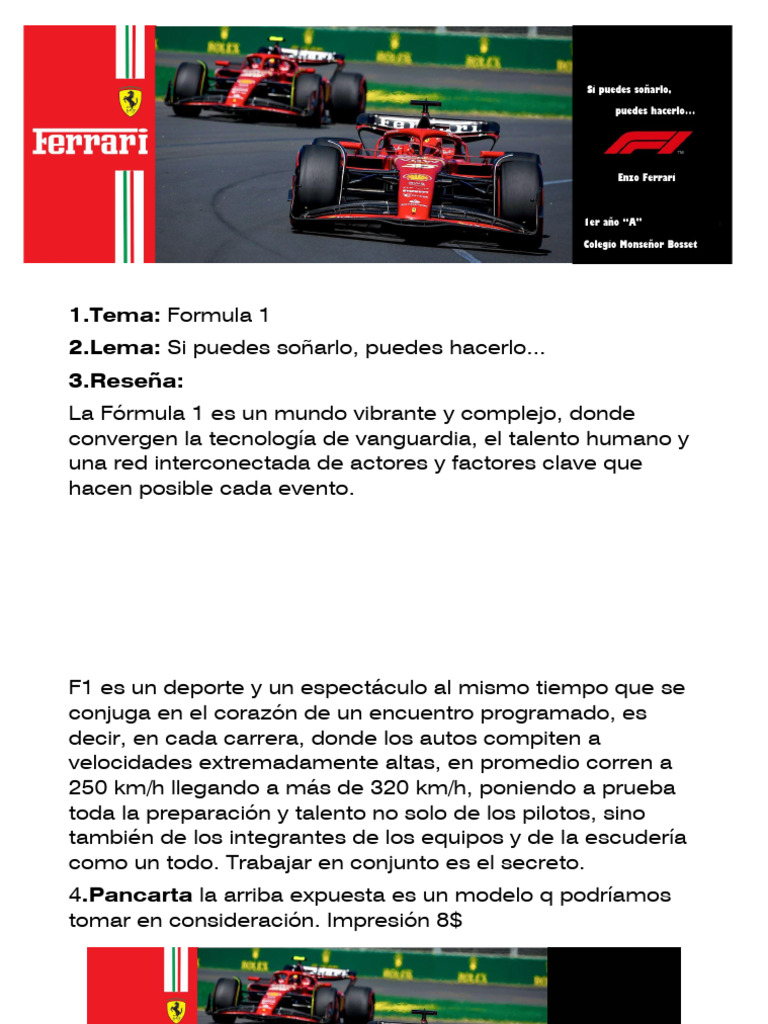 Formula 1 | PDF