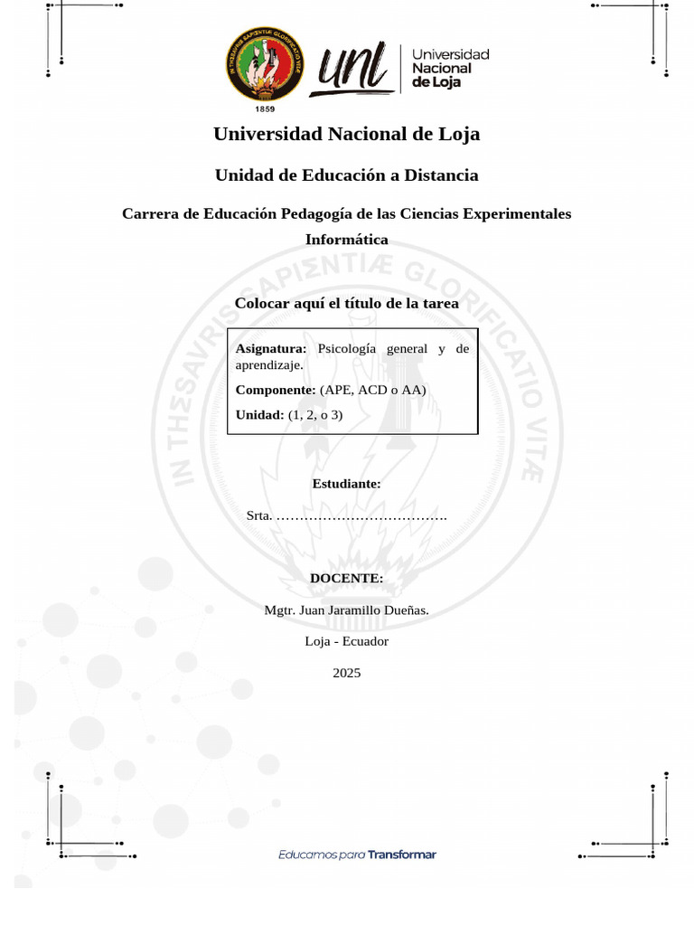 Formato Carátula Tareas PCEI - 1docx | PDF