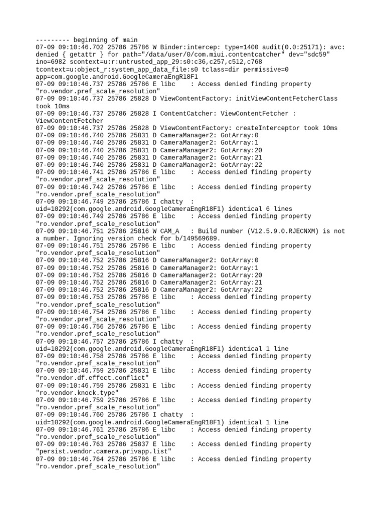 Log Cat 1752028846616 | PDF | Computer Science | Computer Engineering
