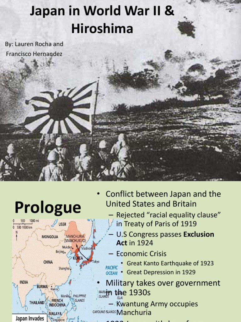 Japanese WW2 Presentation | PDF | Empire Of Japan | World War II
