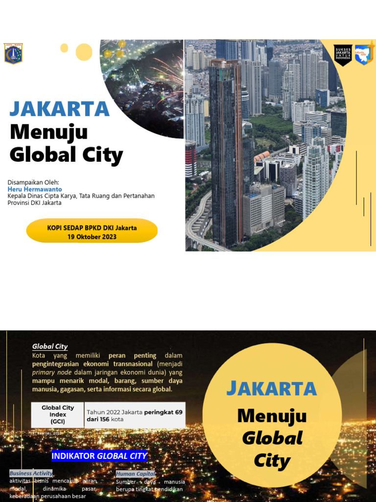Jakarta Menuju Global City 2023 | PDF