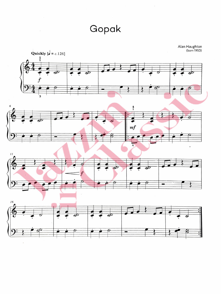 10 Gopak Preliminary | PDF