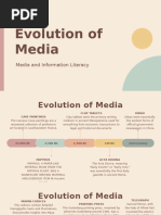 Media Evolution Timeline Overview | PDF | Computing | Information And ...