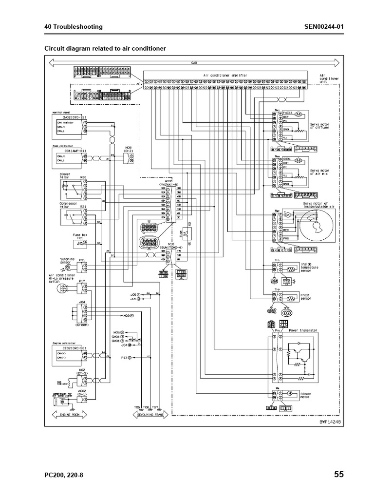 PC200 8电路图 | PDF