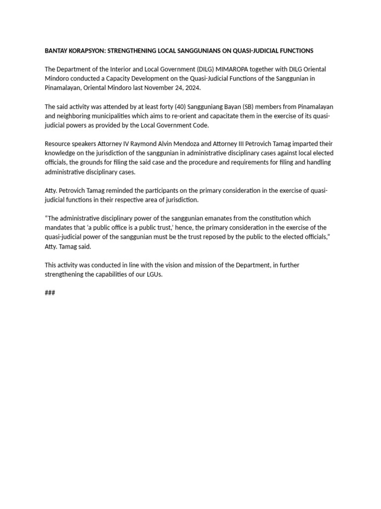 Bantay Korapsyon | PDF