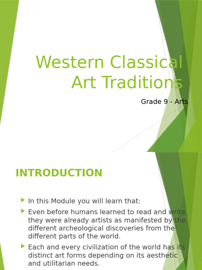 Western Classical Art Overview for Grade 9 | PDF | Sculpture | Gothic ...
