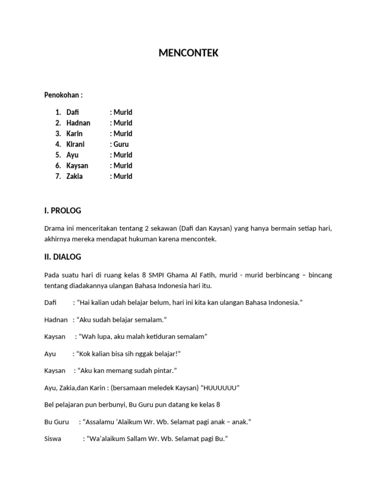 MENCONTEK | PDF
