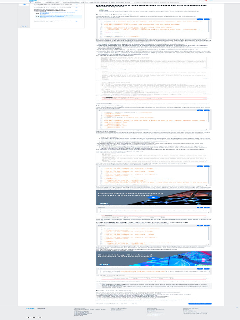 Implementing Advanced Prompt Engineering Techniques | PDF | Deep ...