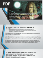 Newtons Laws of Motion Notes | PDF