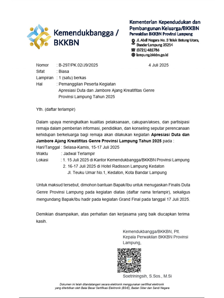 Undangan OPD Final Adujak 2025 Ok | PDF