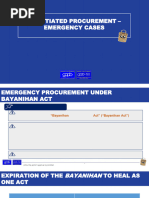 Emergency Procurement Guidelines 2020 | PDF | Procurement | Emergency