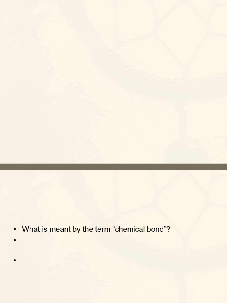 Understanding Chemical Bonding Basics | PDF | Chemical Bond | Ion