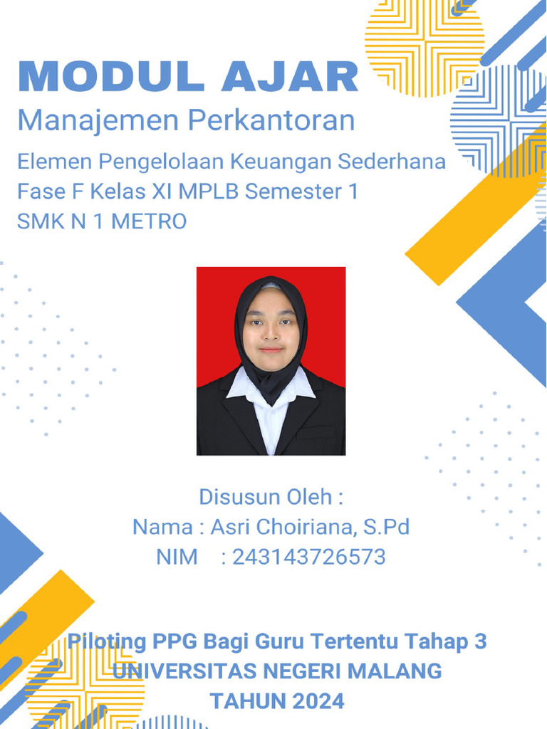 Cover Modul Ajar | PDF