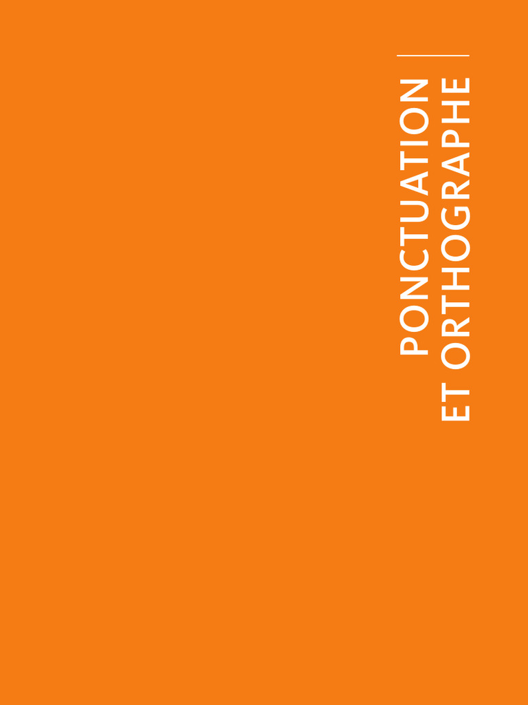 Signes de ponctuation essentiels | PDF | Guillemet | Phrase