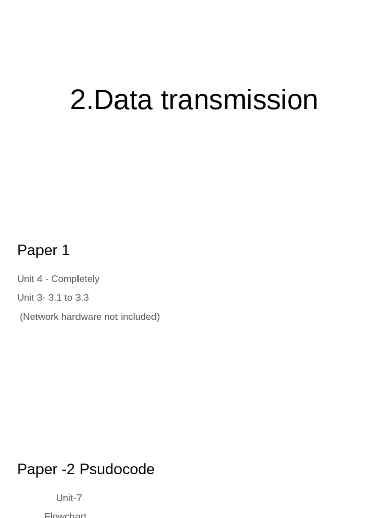 2.data Transmission | PDF | Public Key Cryptography | Usb