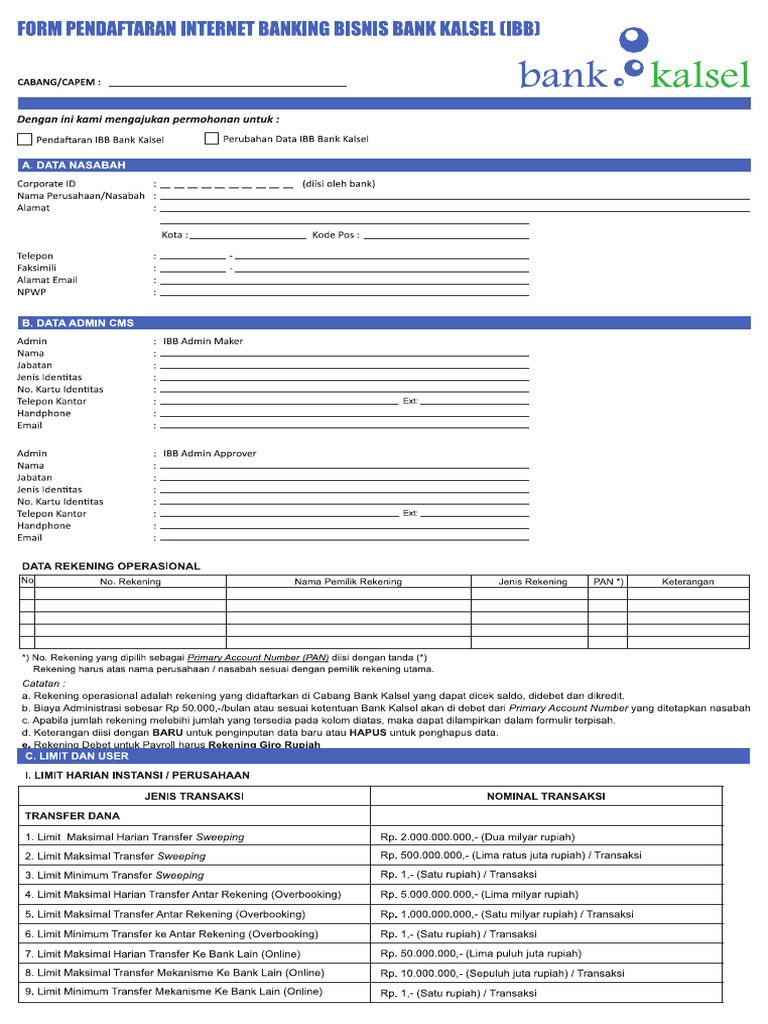 3.form Registrasi IBB | PDF
