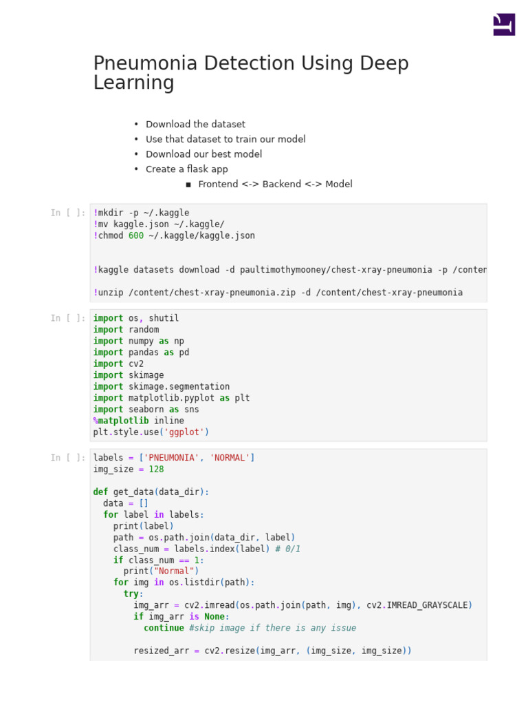 Pneumonia Detection Using Deep Learning 1749471355 | PDF | Artificial Intelligence ...