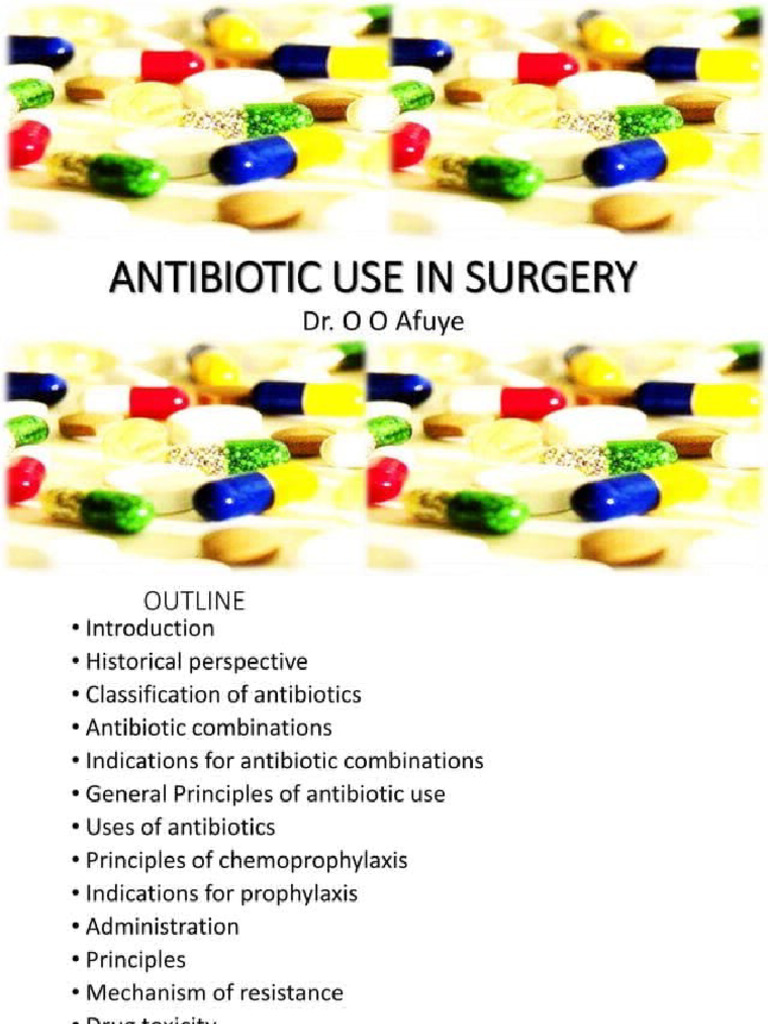 Antibiotics Pdf