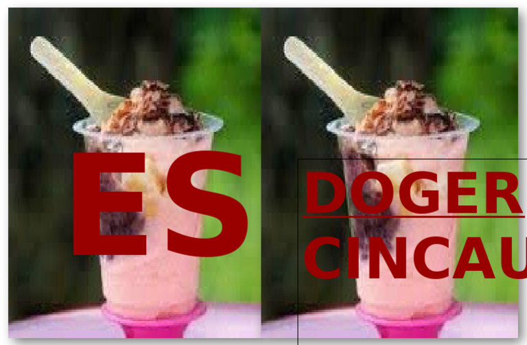 Menu Es Doger | PDF