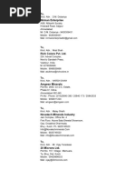 Dahej SWZ List | PDF | Life Sciences | Companies