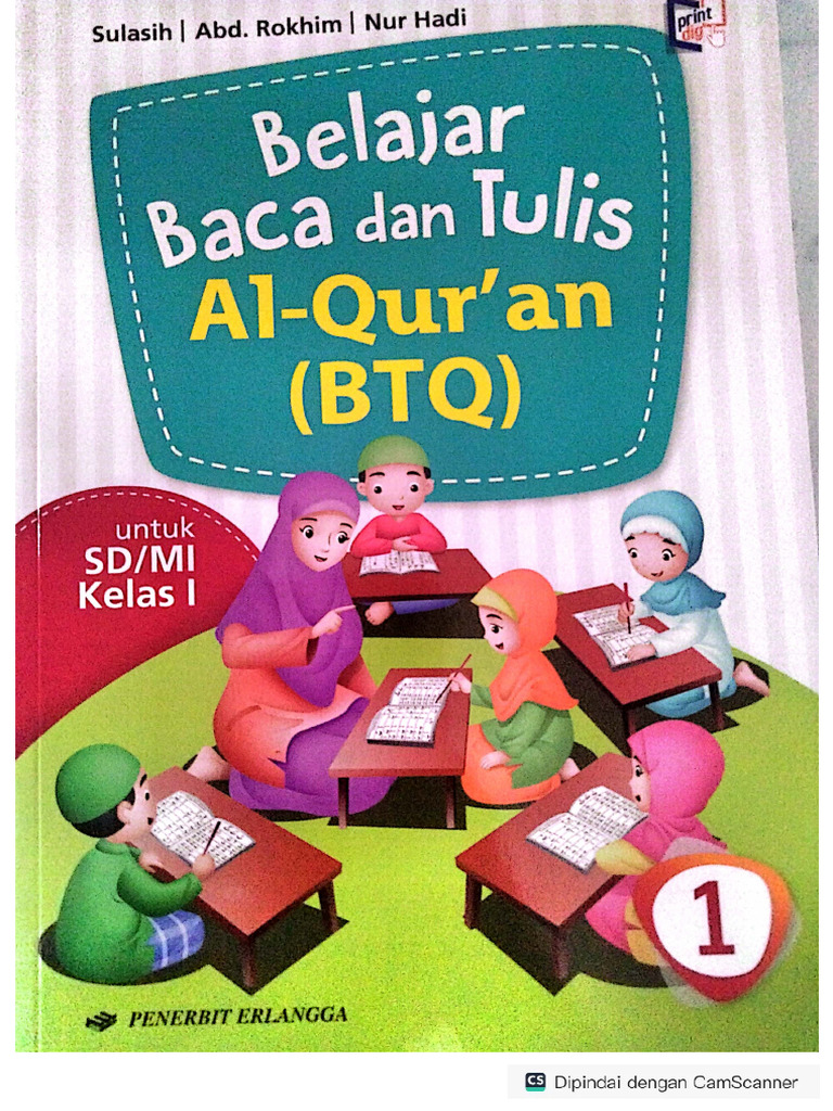 Buku Guru Dan Siswa Kelas 1 Mapel BTQ | PDF