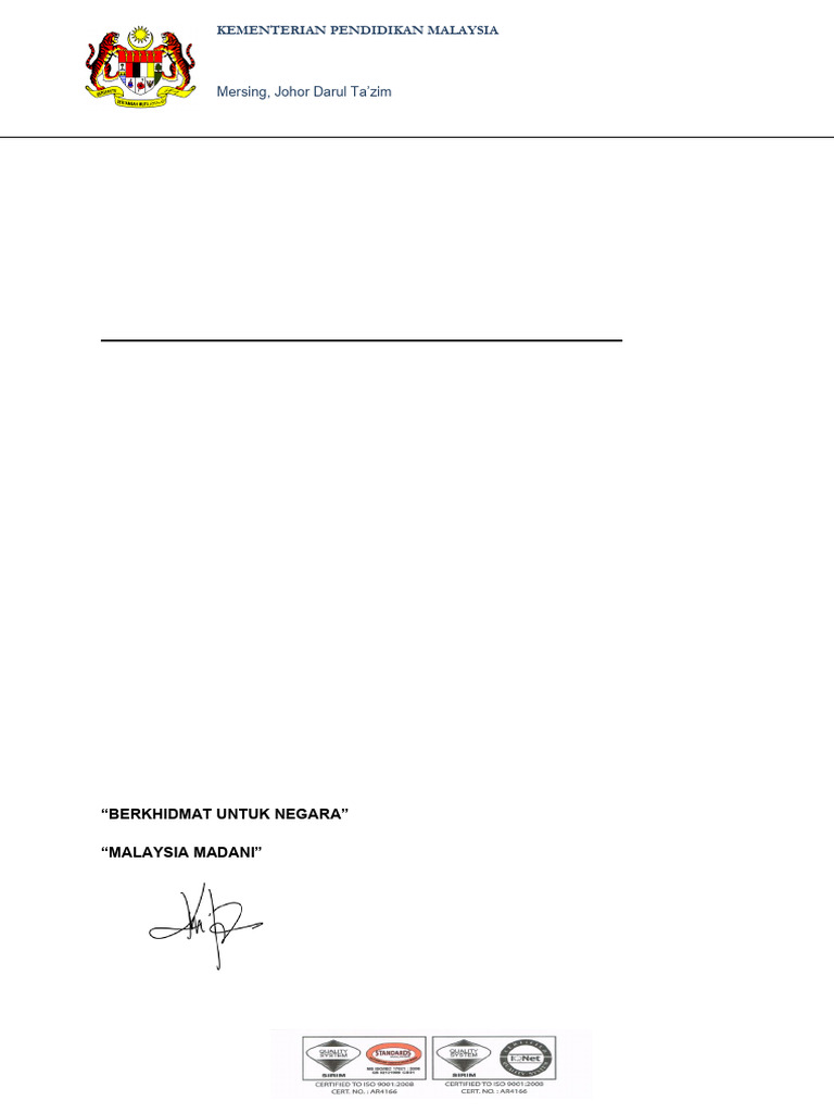 Surat Tajaan Bola Rihab Bulders SDN BHD | PDF