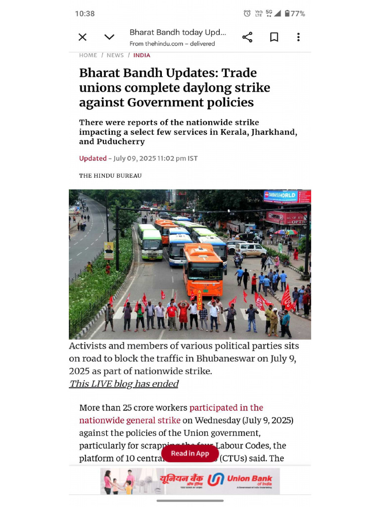 Bharat Band | PDF