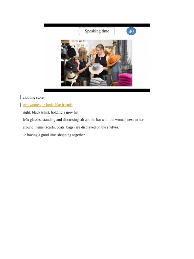 Speaking Part 2 | PDF