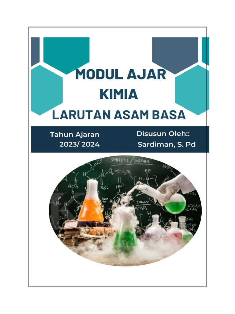 Modul Ajar Kimia - Modul Ajar Asam Basa - Fase F | PDF