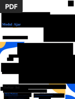 Contoh Format Modul Ajar - PPG UST 2025 | PDF