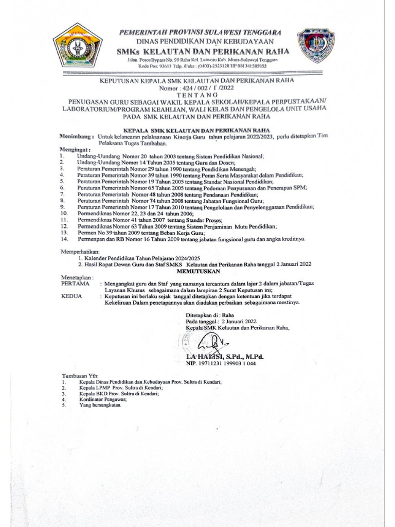 SK Guru Piket 2022 | PDF