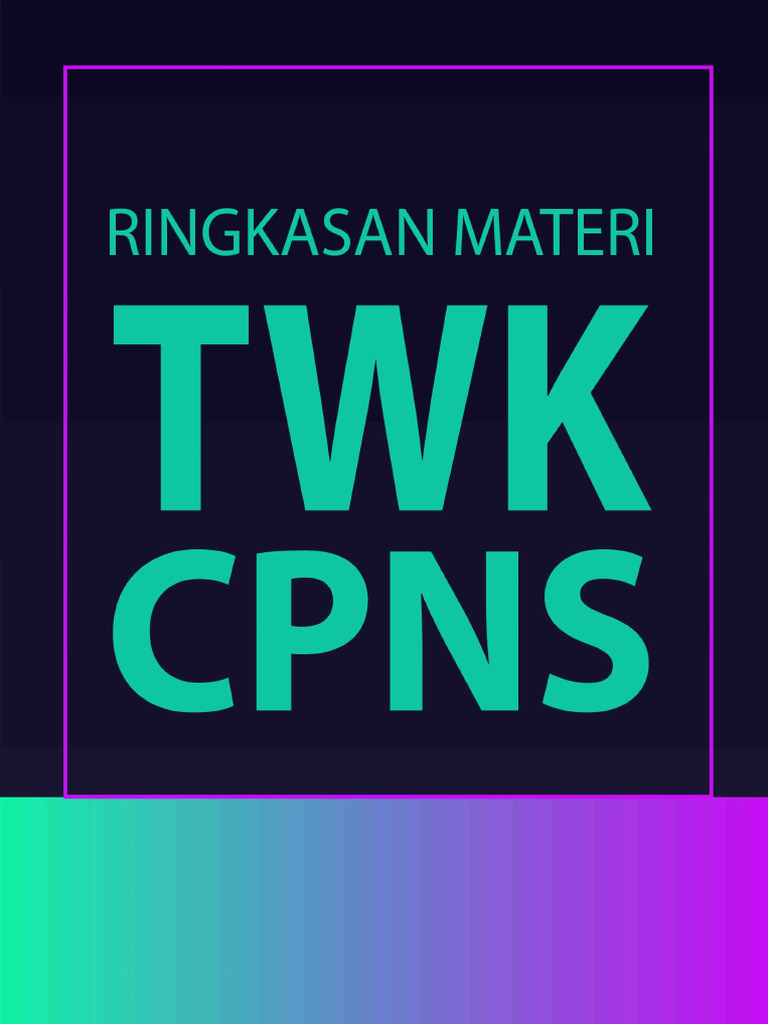 1260 Mod TWK Ringkasan | PDF