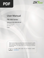 Biometric Attendance System Manual | PDF | Proxy Server | Biometrics