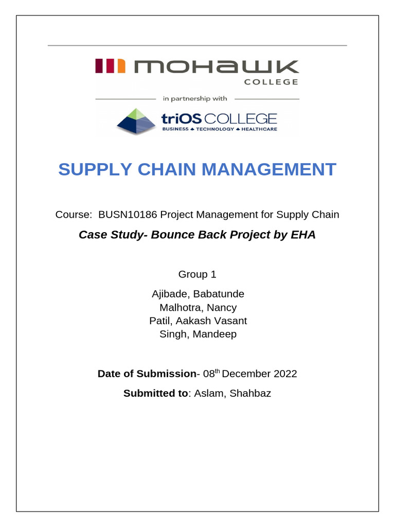 Group1 - Final Case Study - Report | PDF | Business