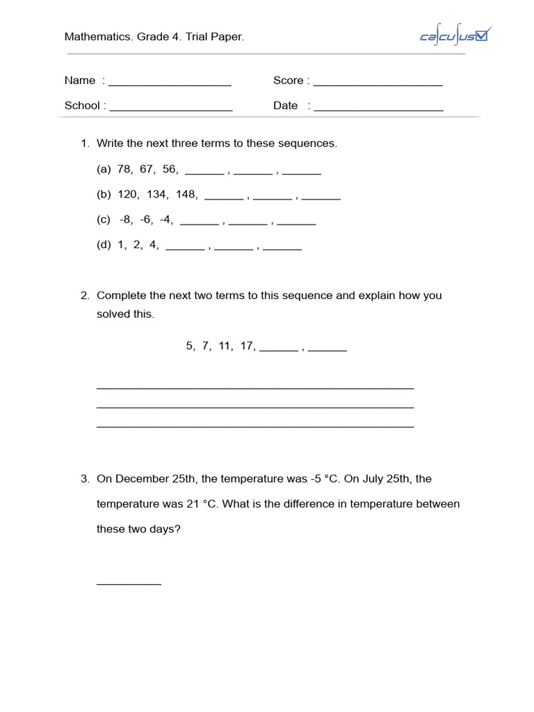 Trial Paper - Math p4 - 23 August 2024 | PDF | Chess Openings | Chess ...