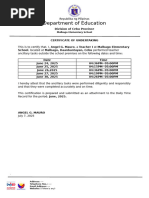 Certificate of Undertaking | PDF