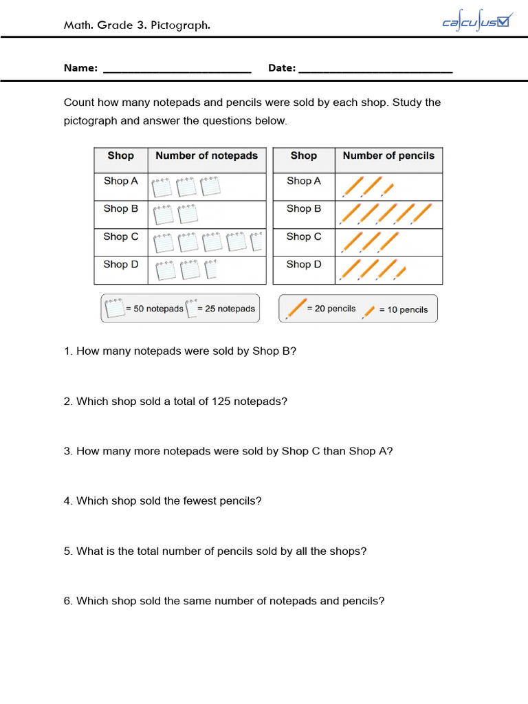 Math. Grade 3 - 4. Diagrams. | PDF